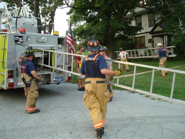 Ground Ladder Training - Thorndale Fire Company