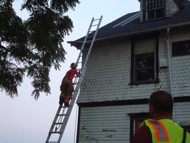 Ground Ladder Training - Thorndale Fire Company